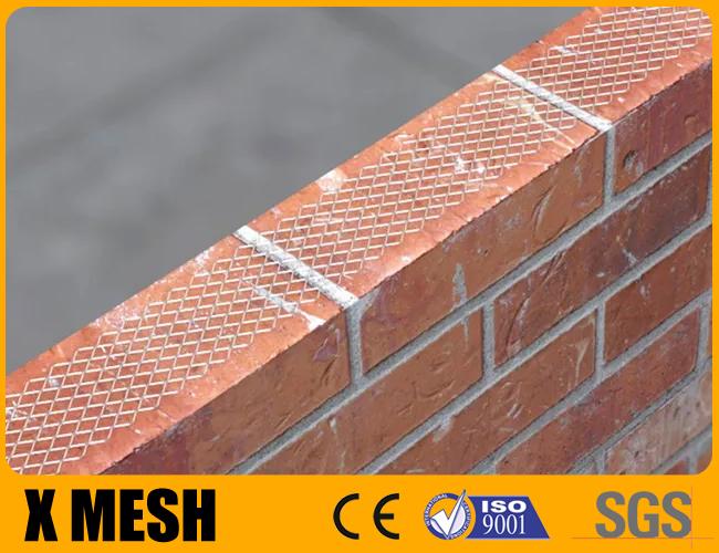 건축 ASTM 기준을 위한 벽돌 메시 0.5mm 간격 30m 길이